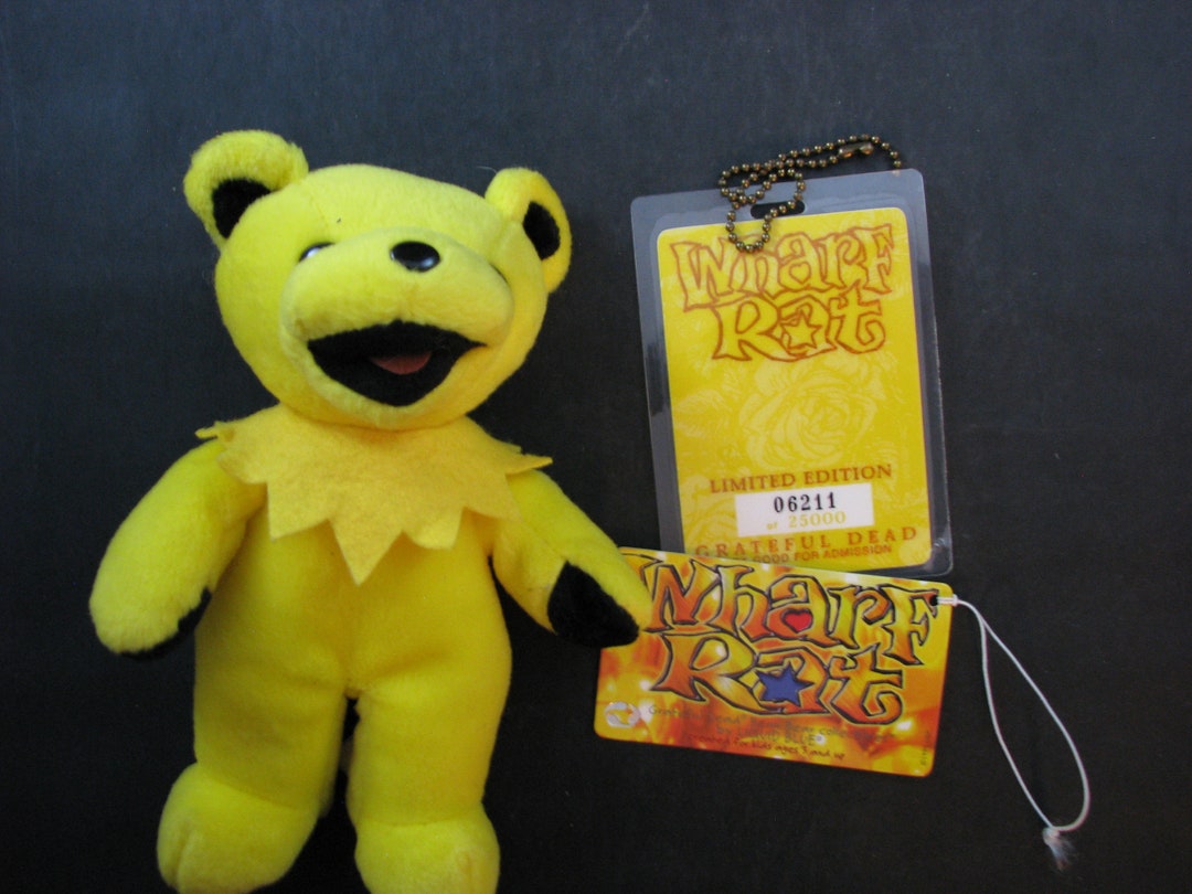 Vintage Grateful Dead Bear Wharf Rat - Etsy