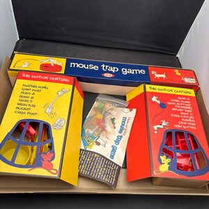 Vintage Mouse Trap Game by Ideal - Etsy