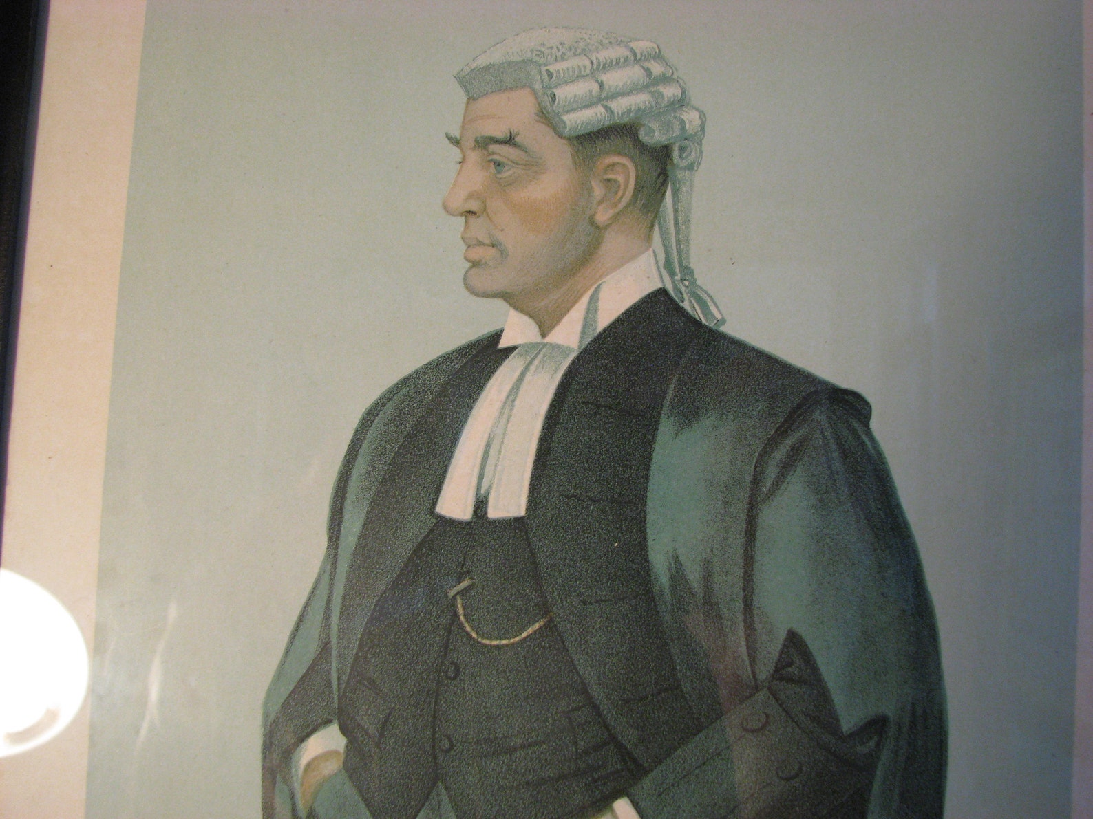 Antique Vanity Fair Legal Print bargrave - Etsy