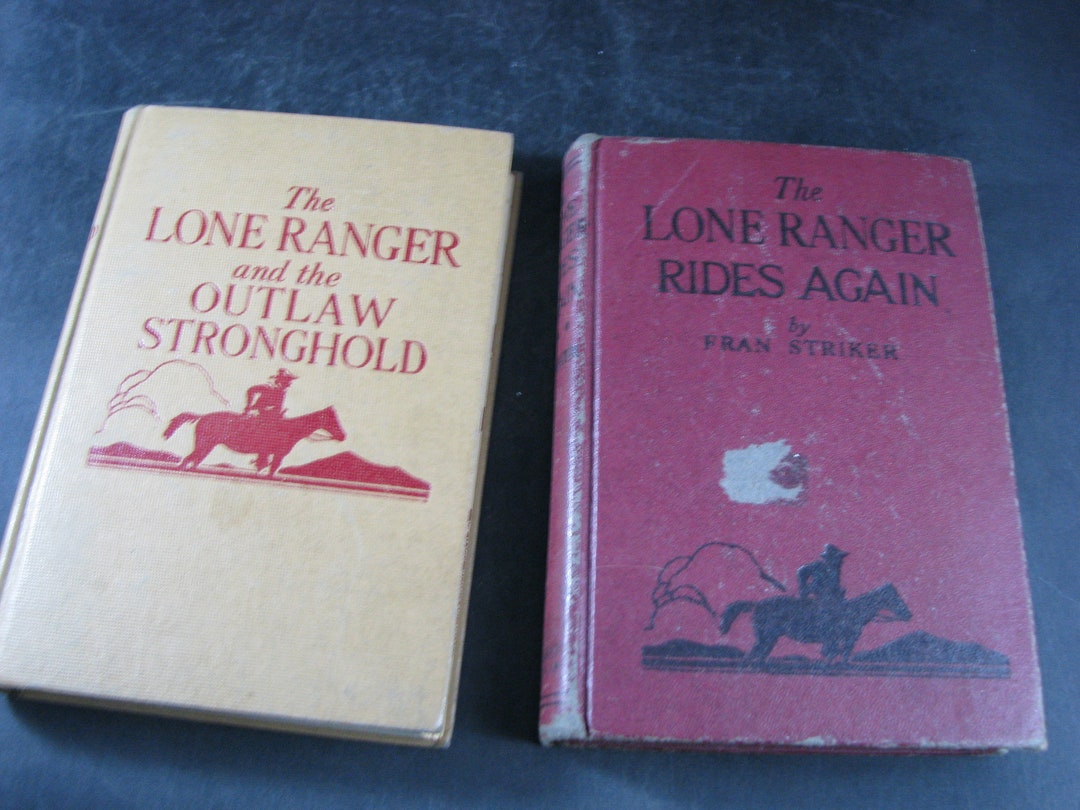 Vintage Books - the Lone Ranger - Etsy