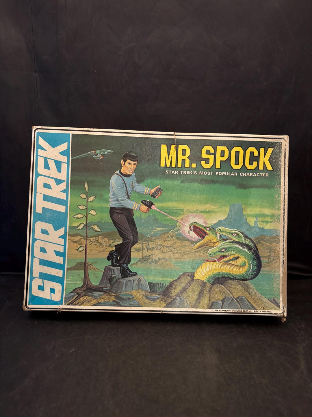 Vintage AMT Star Trek Mr Spock Model Kit in Original Box - Etsy
