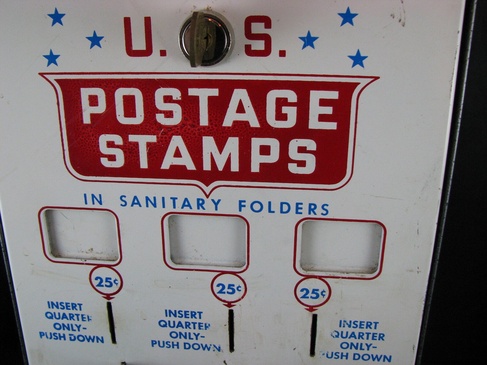 Vintage USPS Stamp Machine - Etsy