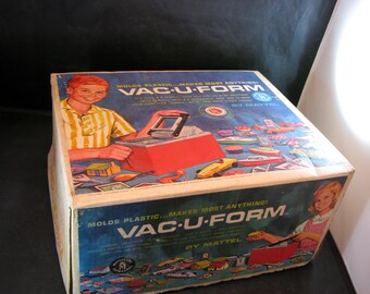 Vintage 1962 Mattel Vac-u-form Thingmaker Oven With Molds - Etsy
