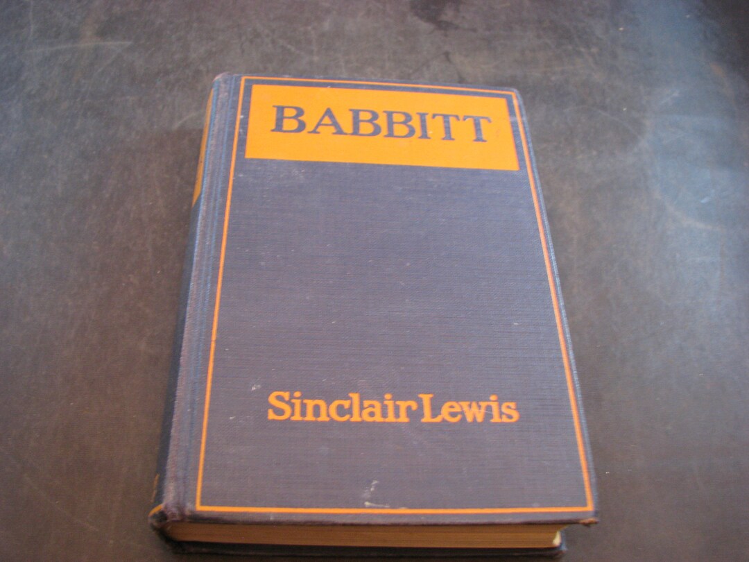 Babbitt by Sinclair Lewis - First Edition 1922 - Etsy