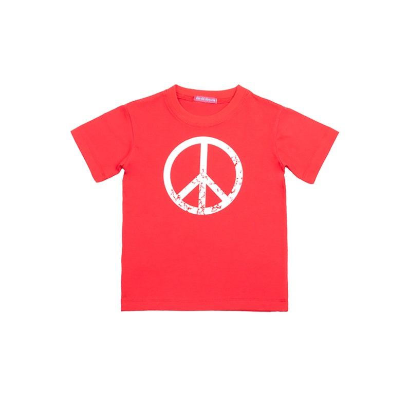 Peace Out Man Kids Graphic T-shirt With Short Sleeve, Unisex Toddler ...