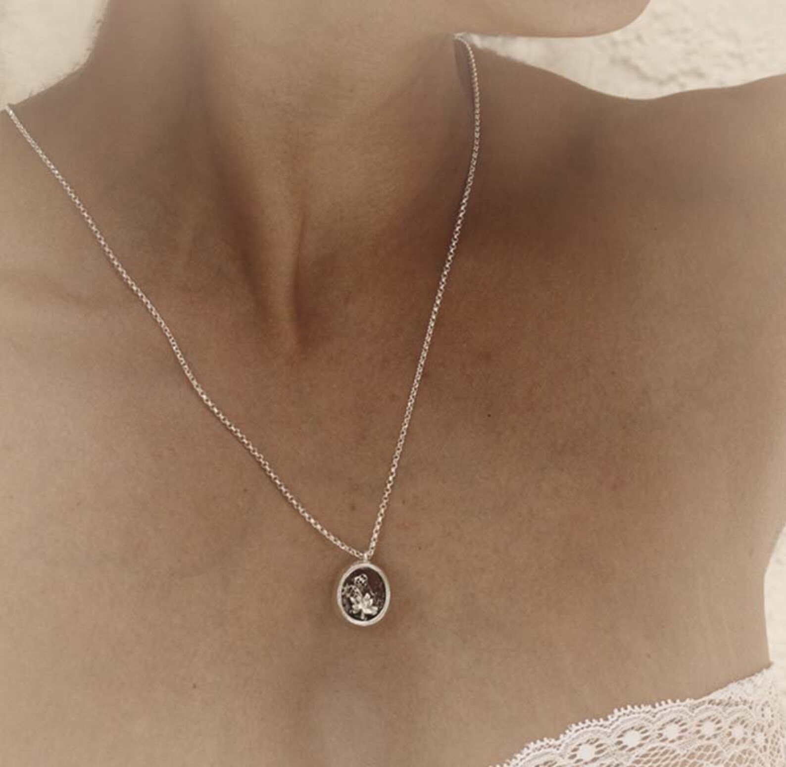 Nature Inspired Pendant Necklace for Women, Succulent Necklace ...