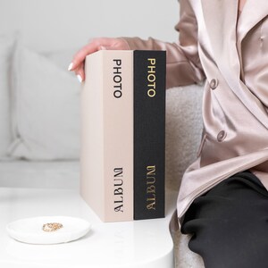 Modern Coffee Table Book Family Photo Album Memories, Handmade Family ...