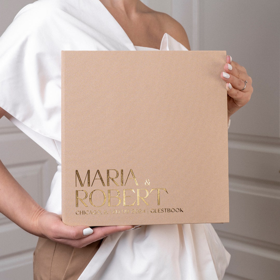 Havanna, Photo Slip-in Luxury Guest Book for Polaroid & Instax Photos ...