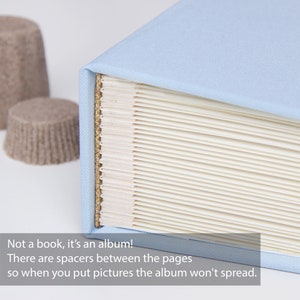 Baby Shower Album, Baby Album, Light Blue With Little Horse Instax ...