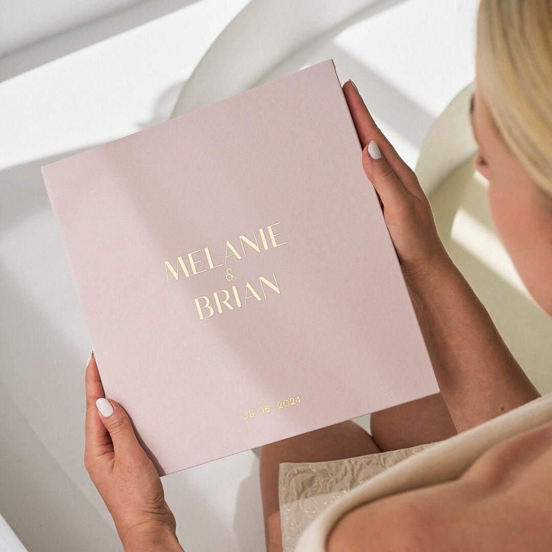 Instax, Polaroid Photo Wedding Guest Book Slip-in Pictures, Luxury ...