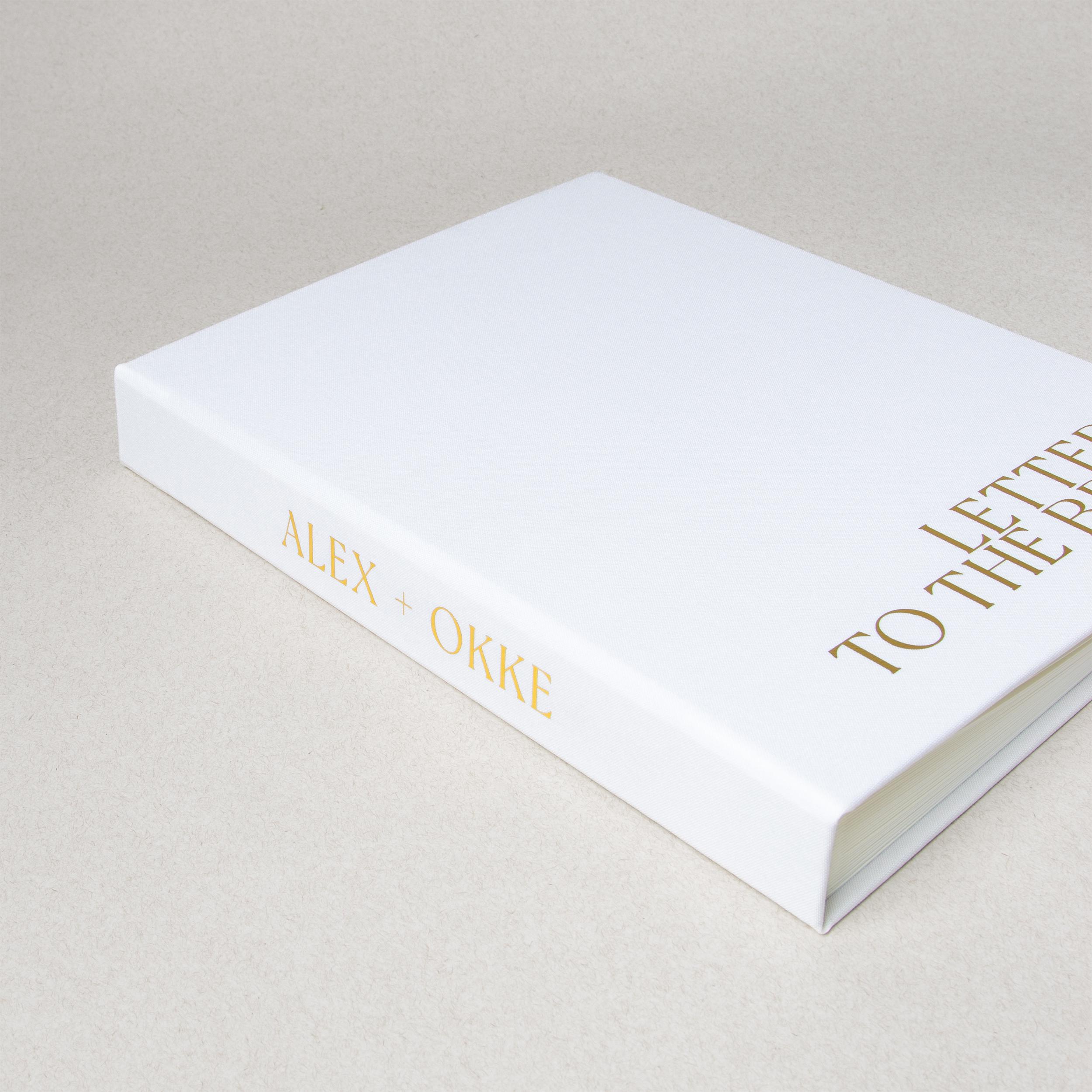 Letters to the Bride Guest Book Personalized Album Slip-in Polaroid ...
