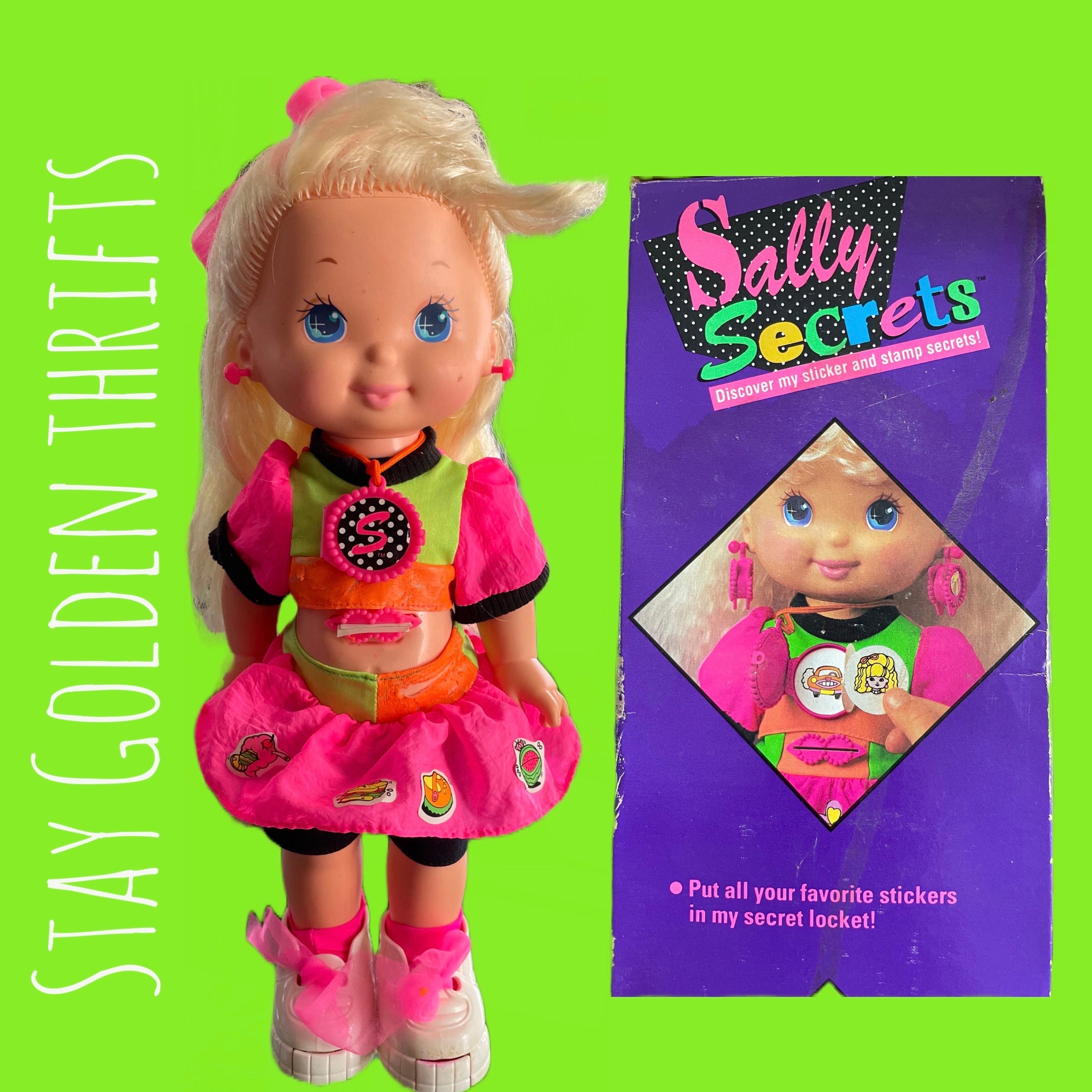 VINTAGE Sally Secrets Doll 1992 as Is - Etsy