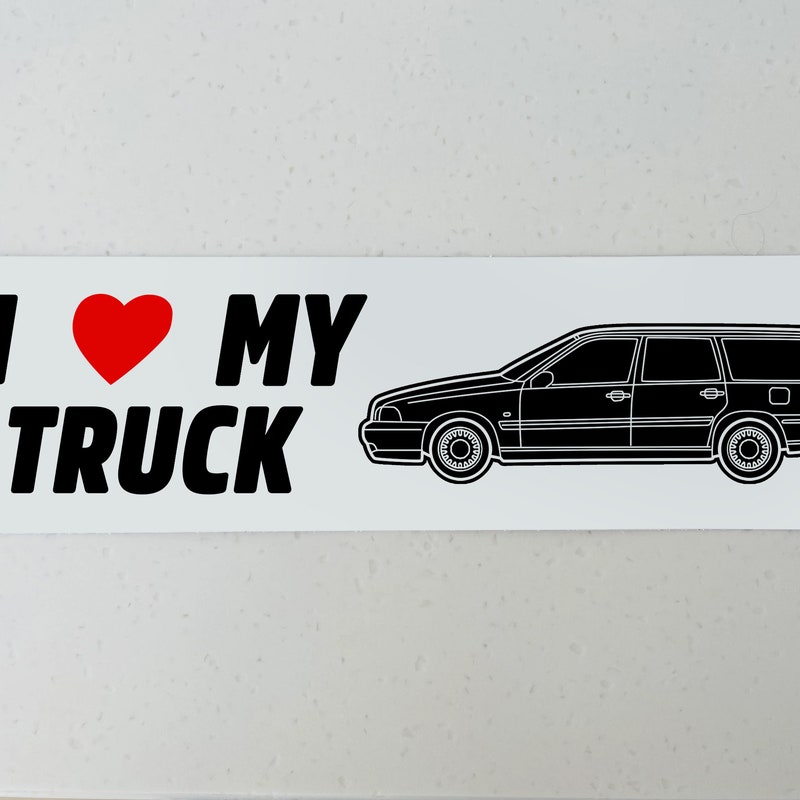 Not a Volvo Sticker - Etsy