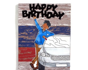 New Driver Birthday Card - Etsy