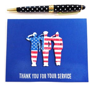 Thank a Solider or Veteran Personalized Inside Verse Thank You for Your ...