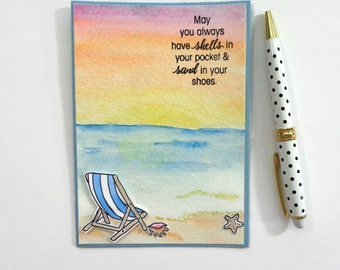 Shells Birthday Card - Etsy