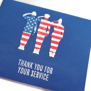 Thank a Solider or Veteran Personalized Inside Verse Thank - Etsy