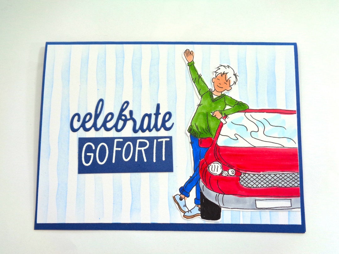 Teen Boy New Driver Card - New Driver's License - Happy Birthday Teen ...