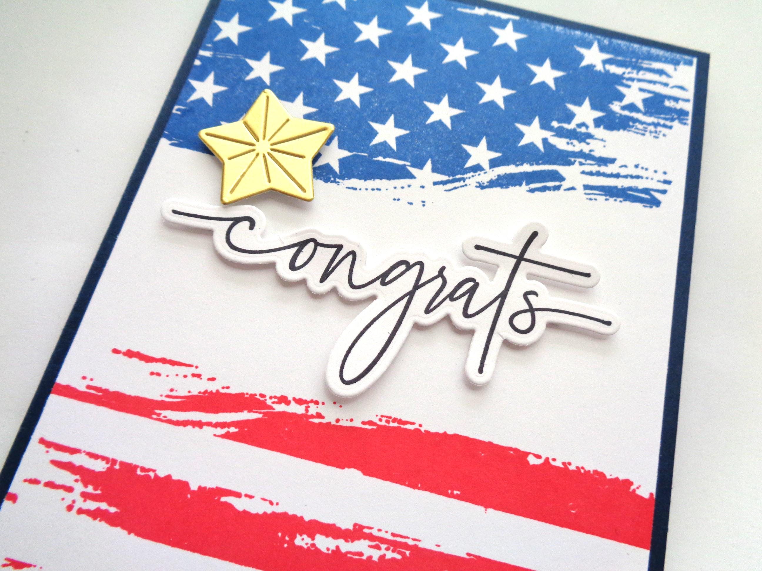 Military Graduation Card - Acknowledge Their Service - Congratulations ...