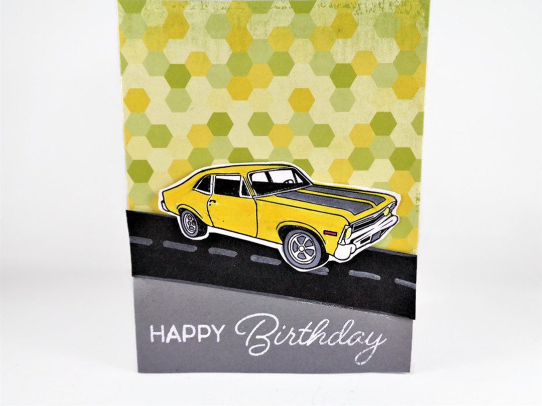 Happy Birthday Hot Rod - Men's Classic Car Card - You're Not Old Your ...
