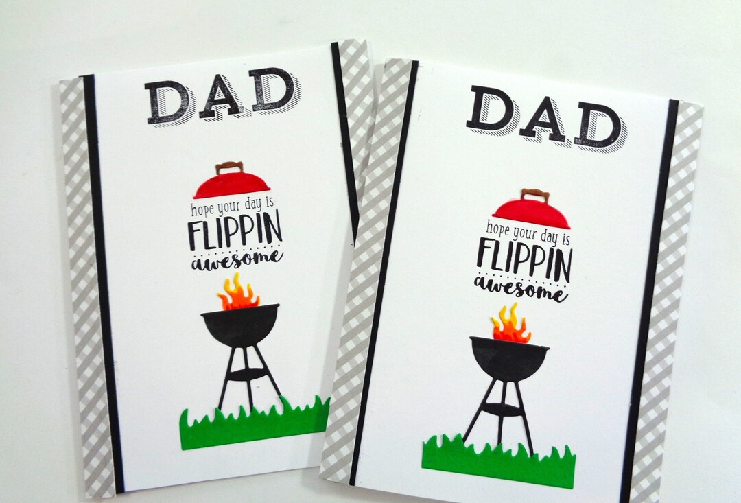 Happy Father's Day Card - Grilling Dad Card - Hope Your Day is Flippin ...