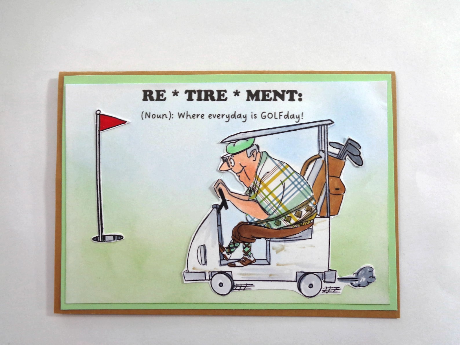 Funny Retirement Card Where Everyday is GOLF Day as You - Etsy