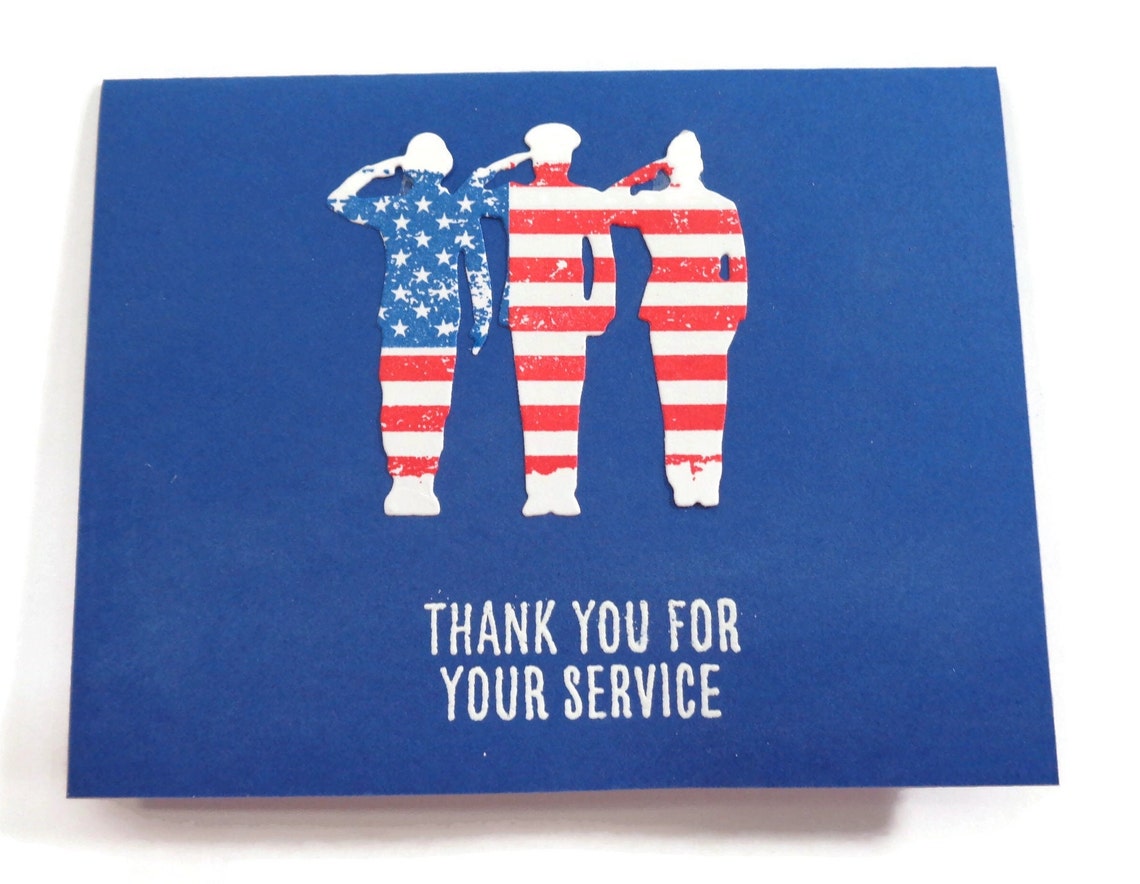 Thank a Solider or Veteran Personalized Inside Verse Thank - Etsy