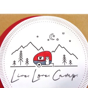 Live Love Camp Card Make Your Life the BEST Adventure Choice of ...