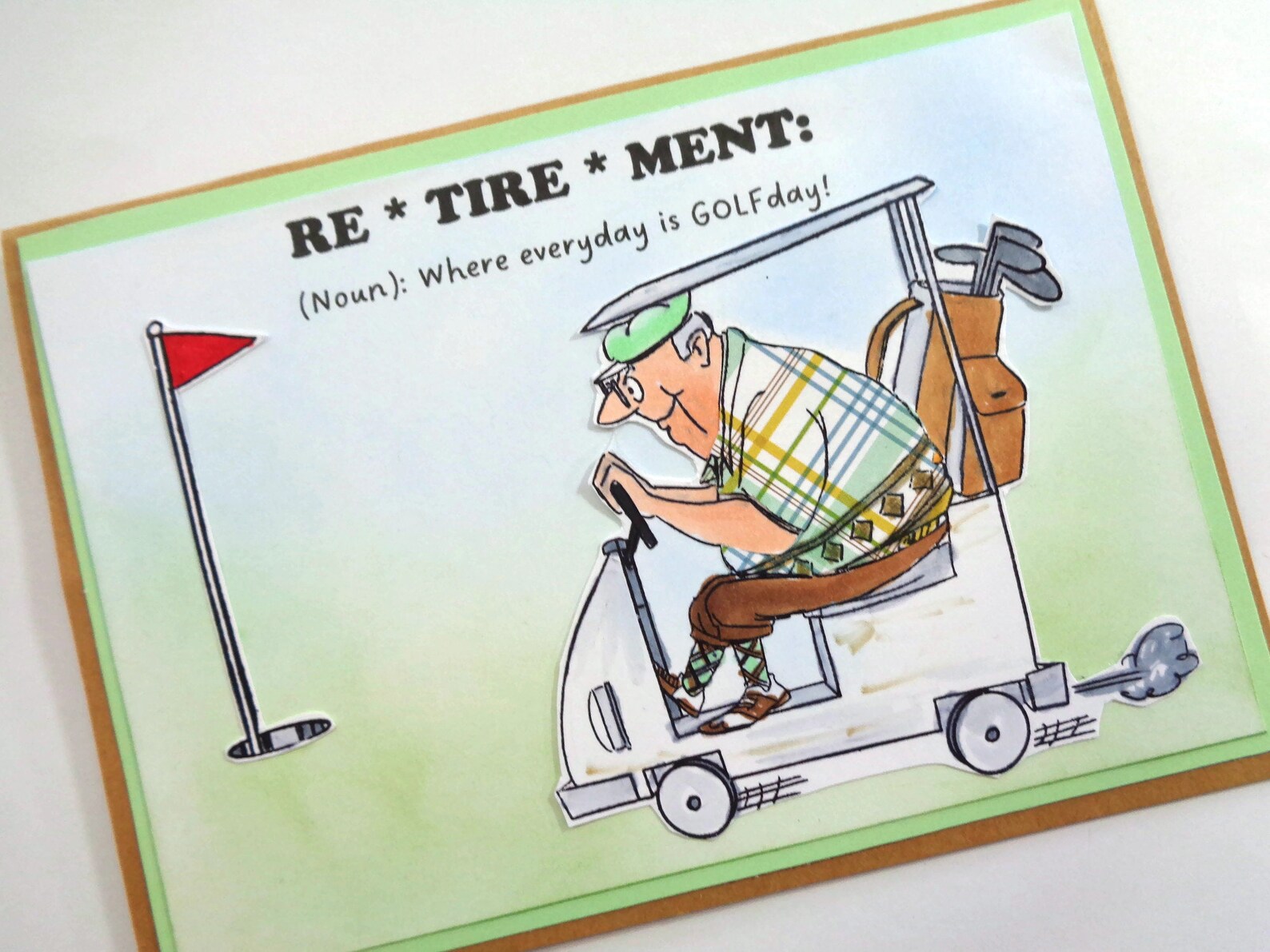 Funny Retirement Card Where Everyday is GOLF Day as You - Etsy