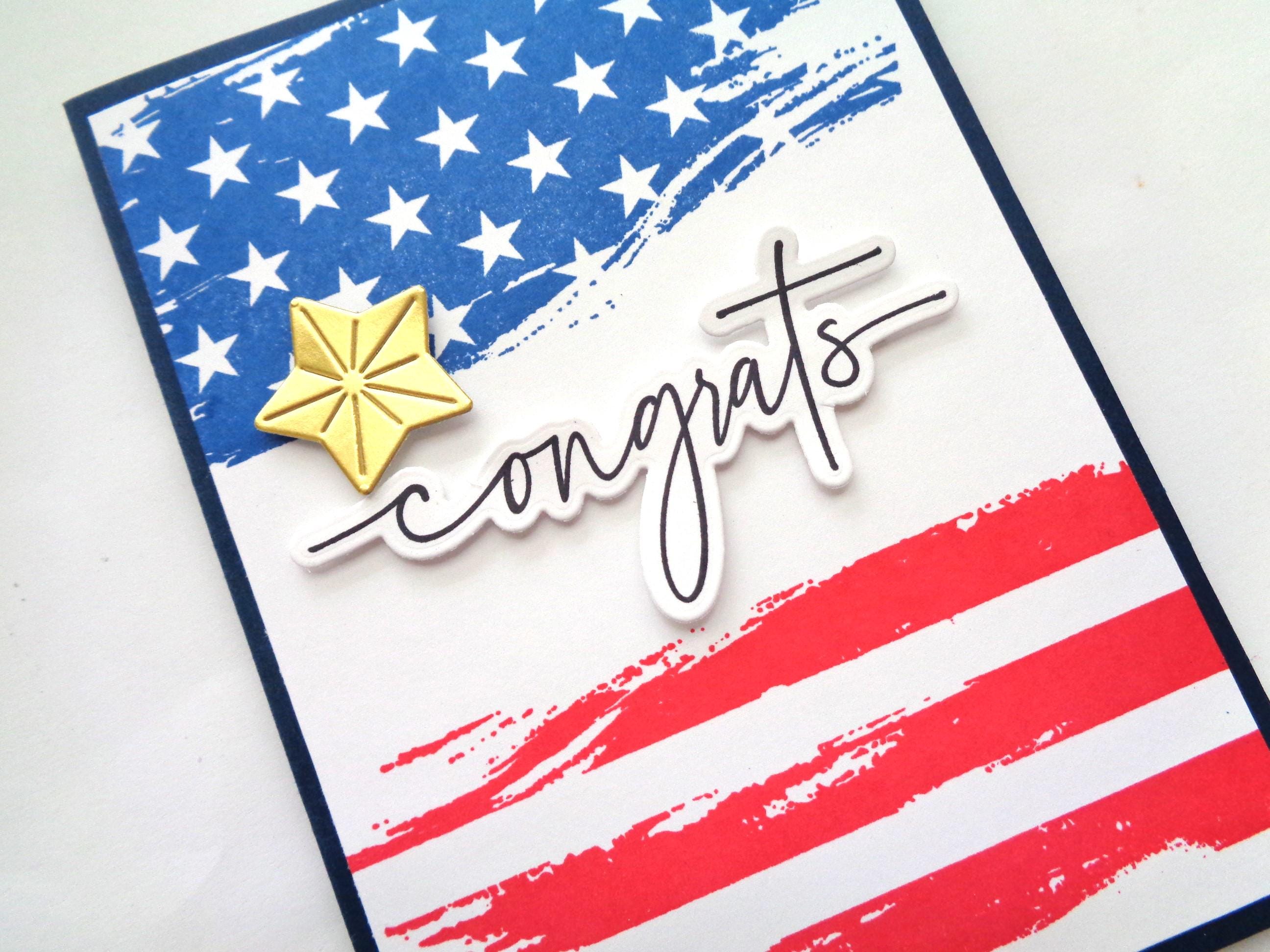 Military Graduation Card - Acknowledge Their Service - Congratulations ...