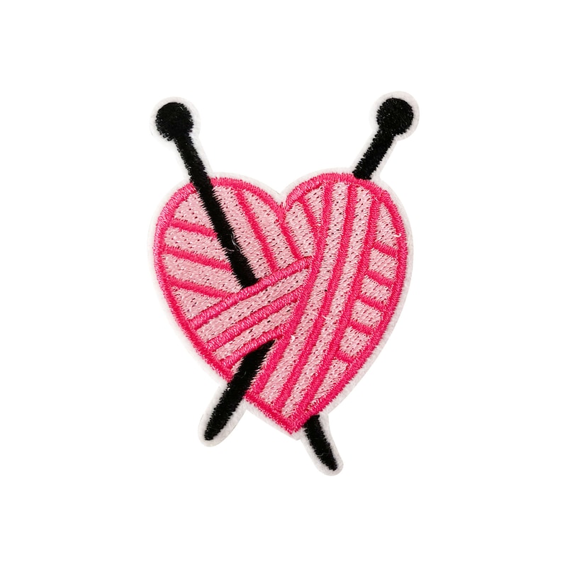 Knitting Patch - Etsy
