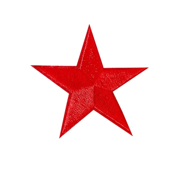 Large RED Star Patch 1 Piece - Etsy