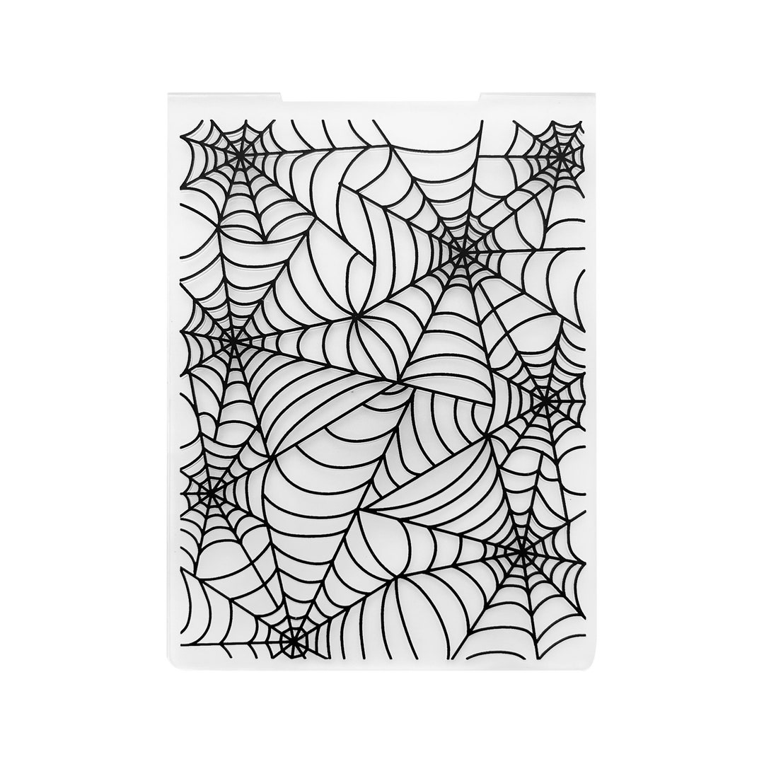 Spider Web Embossing Folder | 1 Piece - Etsy