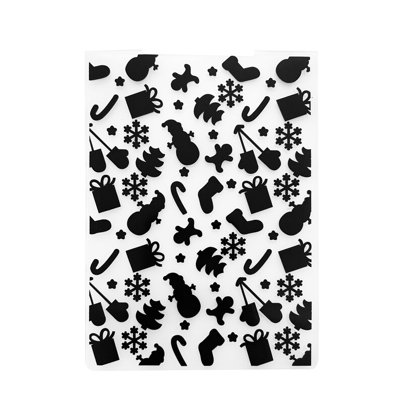 Christmas Embossing Folders - Etsy
