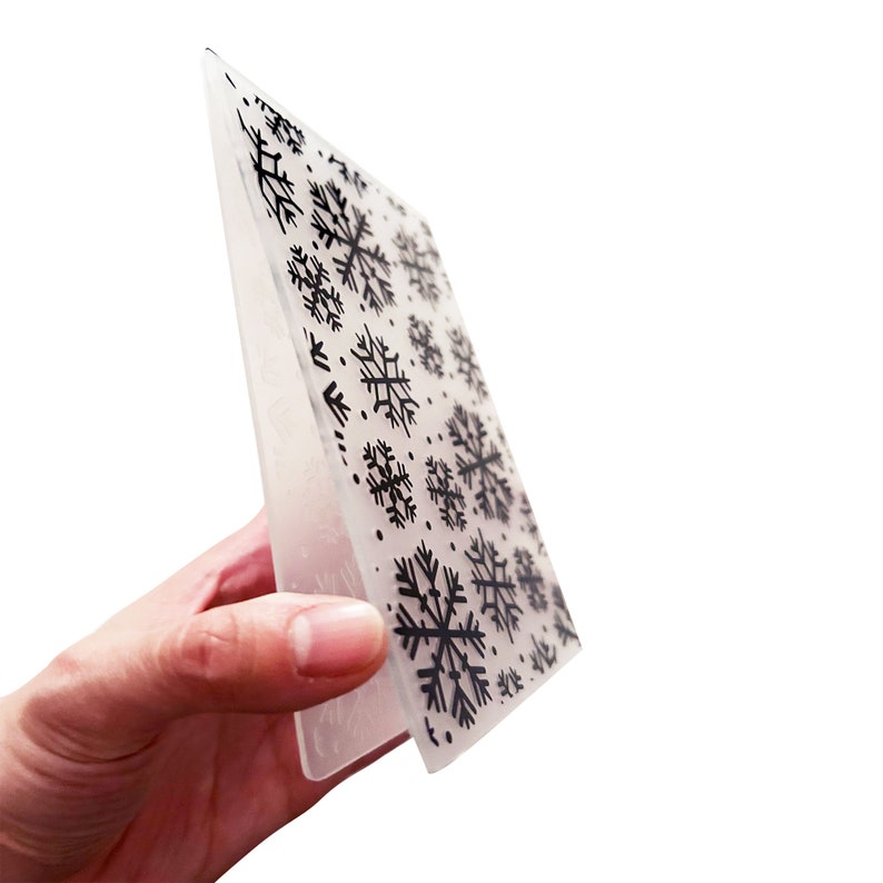 Snowflakes Embossing Folder | 1 Piece - Etsy
