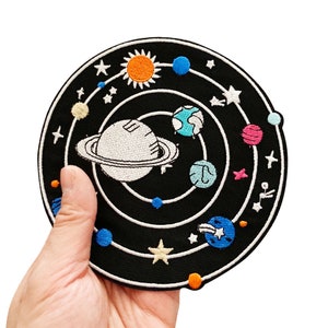Solar System EXTRA LARGE Patch | 1 Piece - Etsy