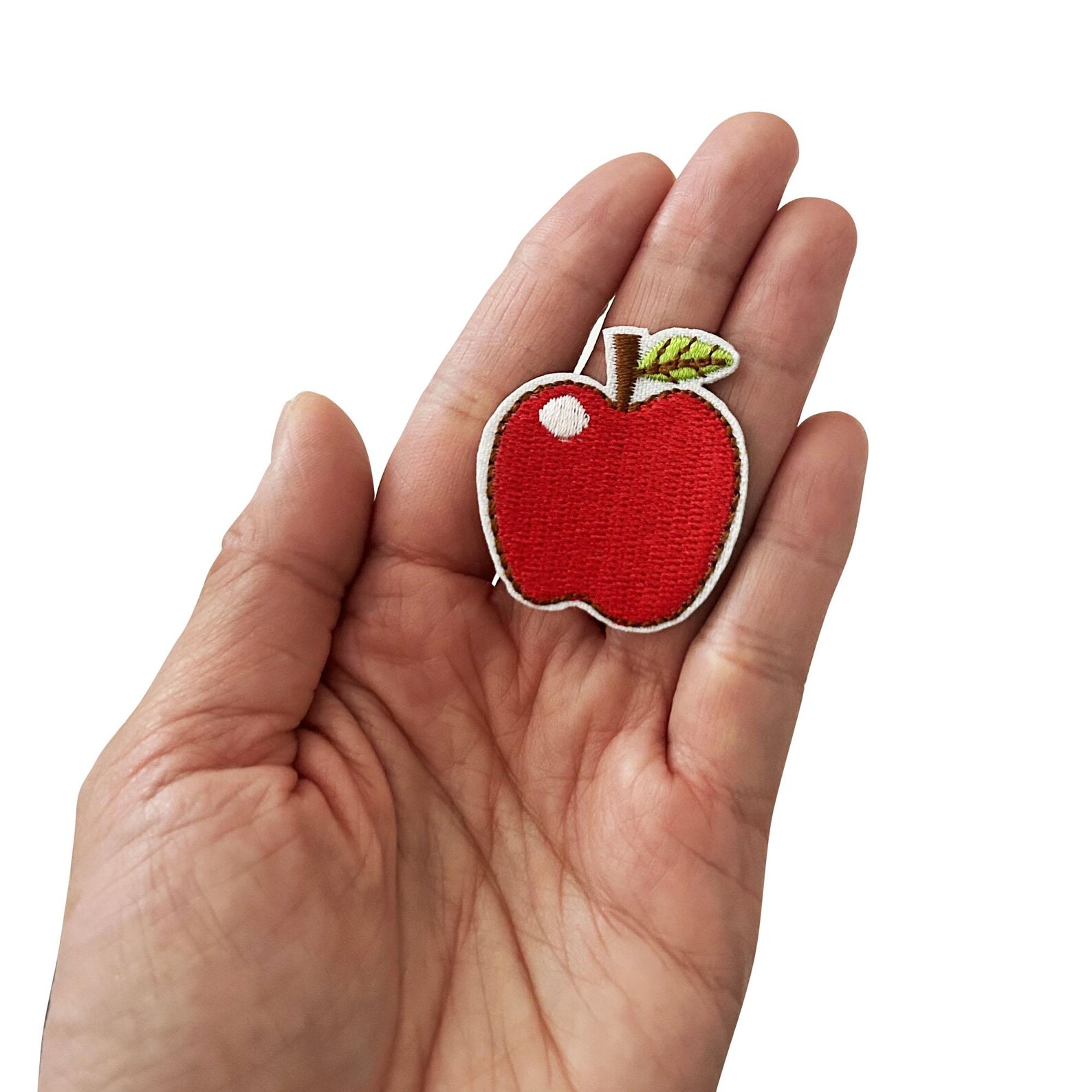 Red Apple Iron on Patch | 1 Piece - Etsy