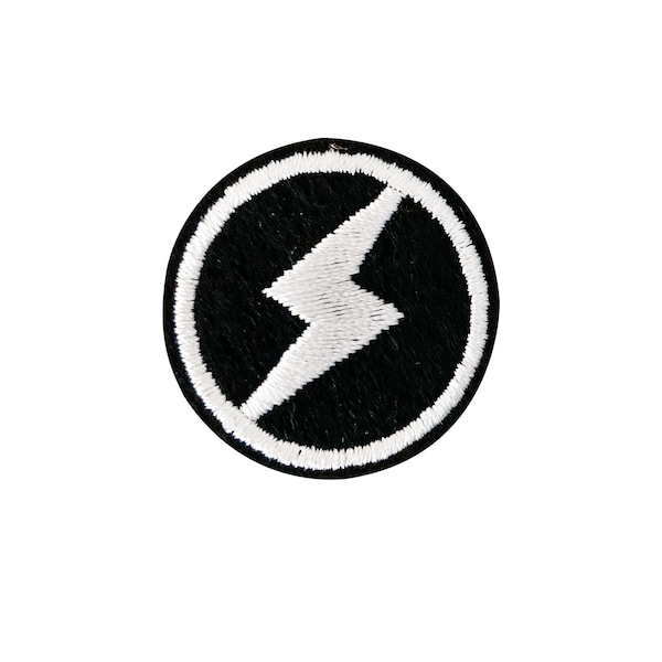 Lightning Bolt Patch - Etsy