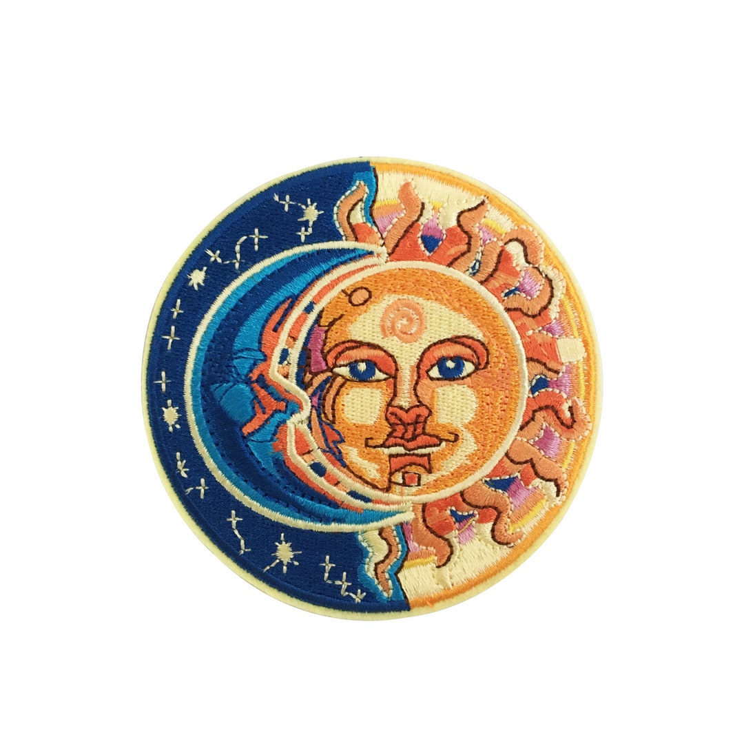 Sun and Moon Patch | 1 Piece - Etsy