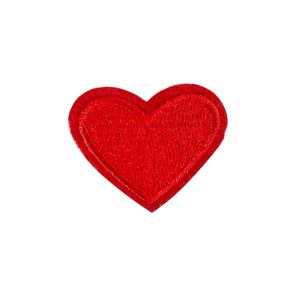 Red Heart Patch - Etsy