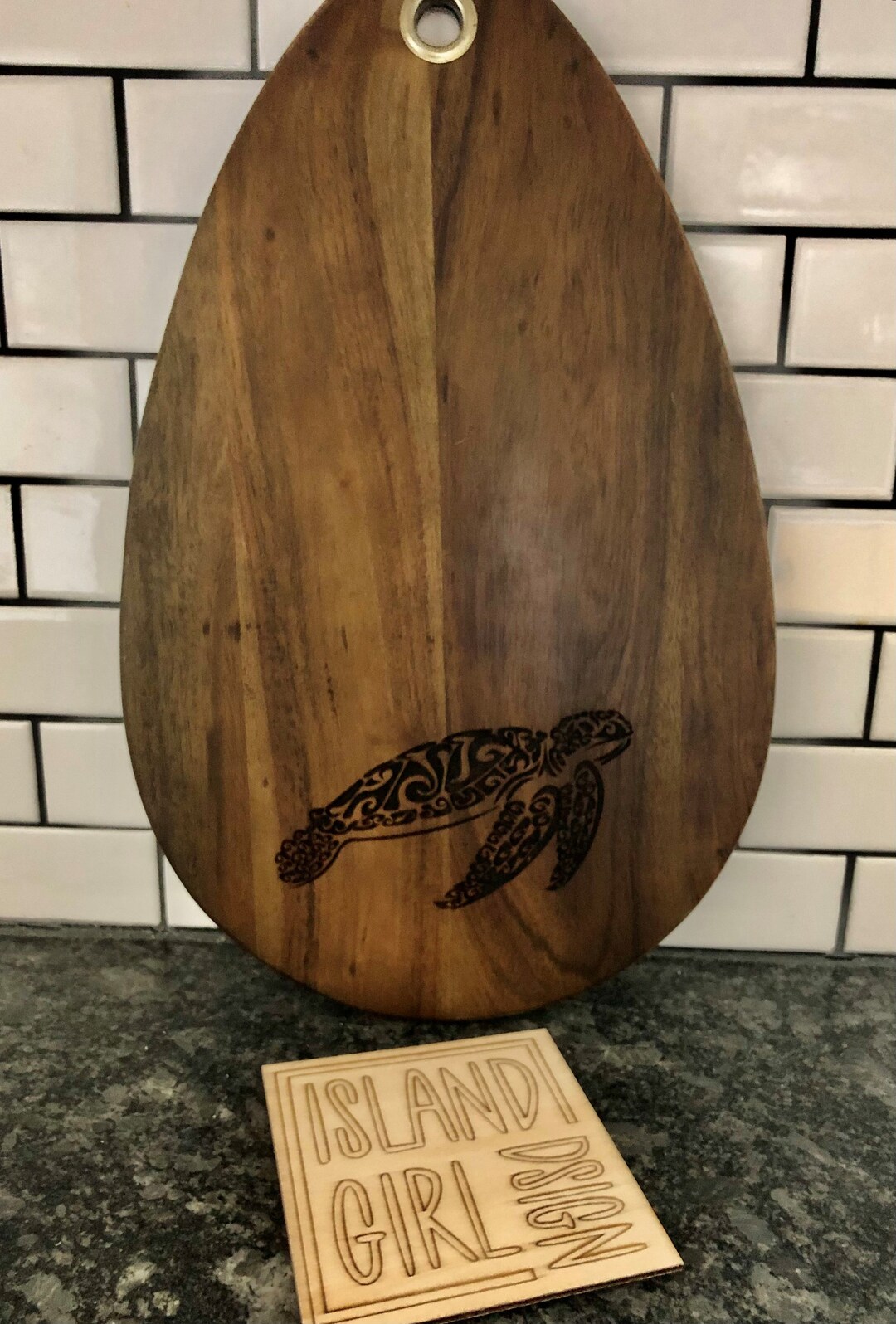 Turtle Serving Board 16x10 Hardwood Board / Party / Charcuterie / Party ...