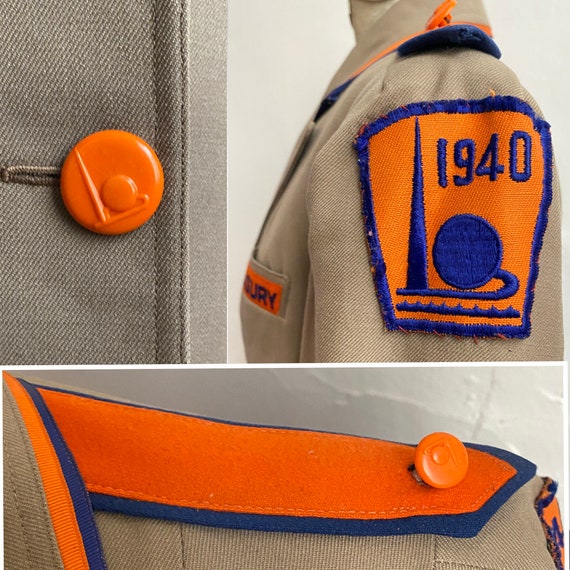 Vintage 1939 1940 World’s Fair Employee Treasury Unif… - Gem