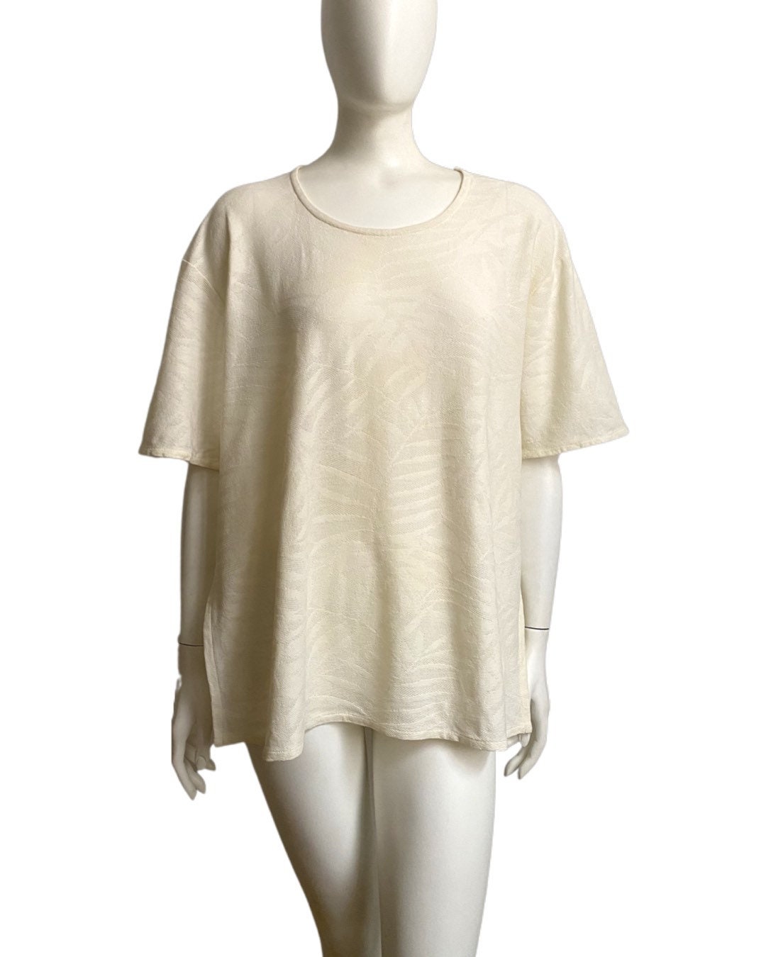 Vintage 1980s MATSUDA Nicole Ivory Textured Twin Set L - Etsy