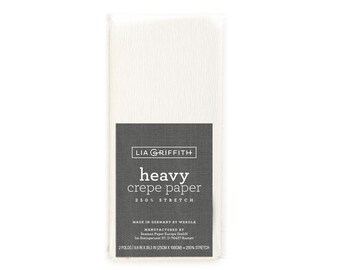 Lia Griffith Crepe Paper Heavy Juniper | Etsy