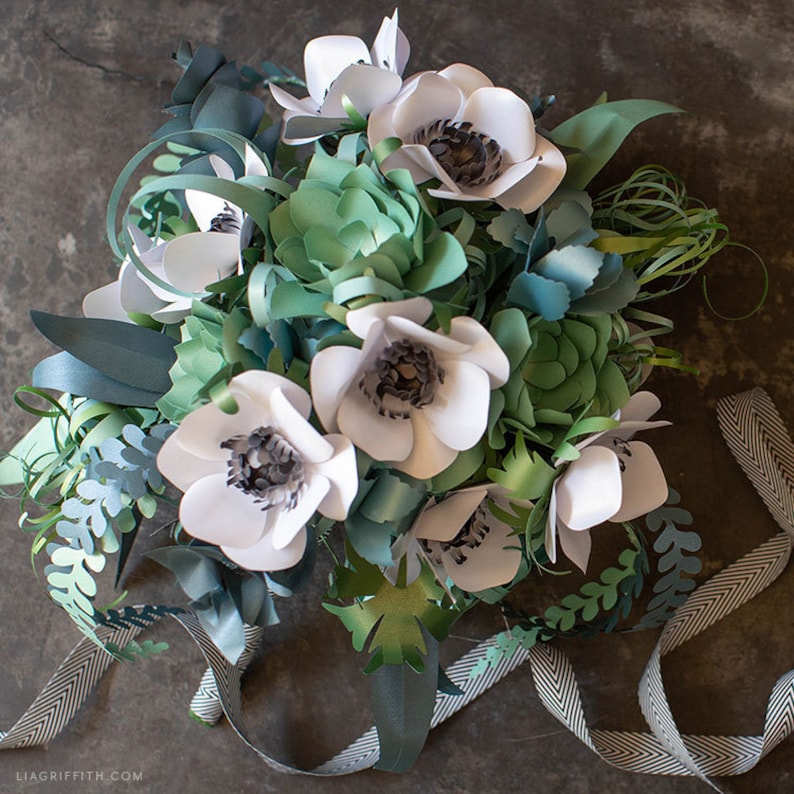 Lia Griffith Frosted Paper Air Plants Kit - Etsy