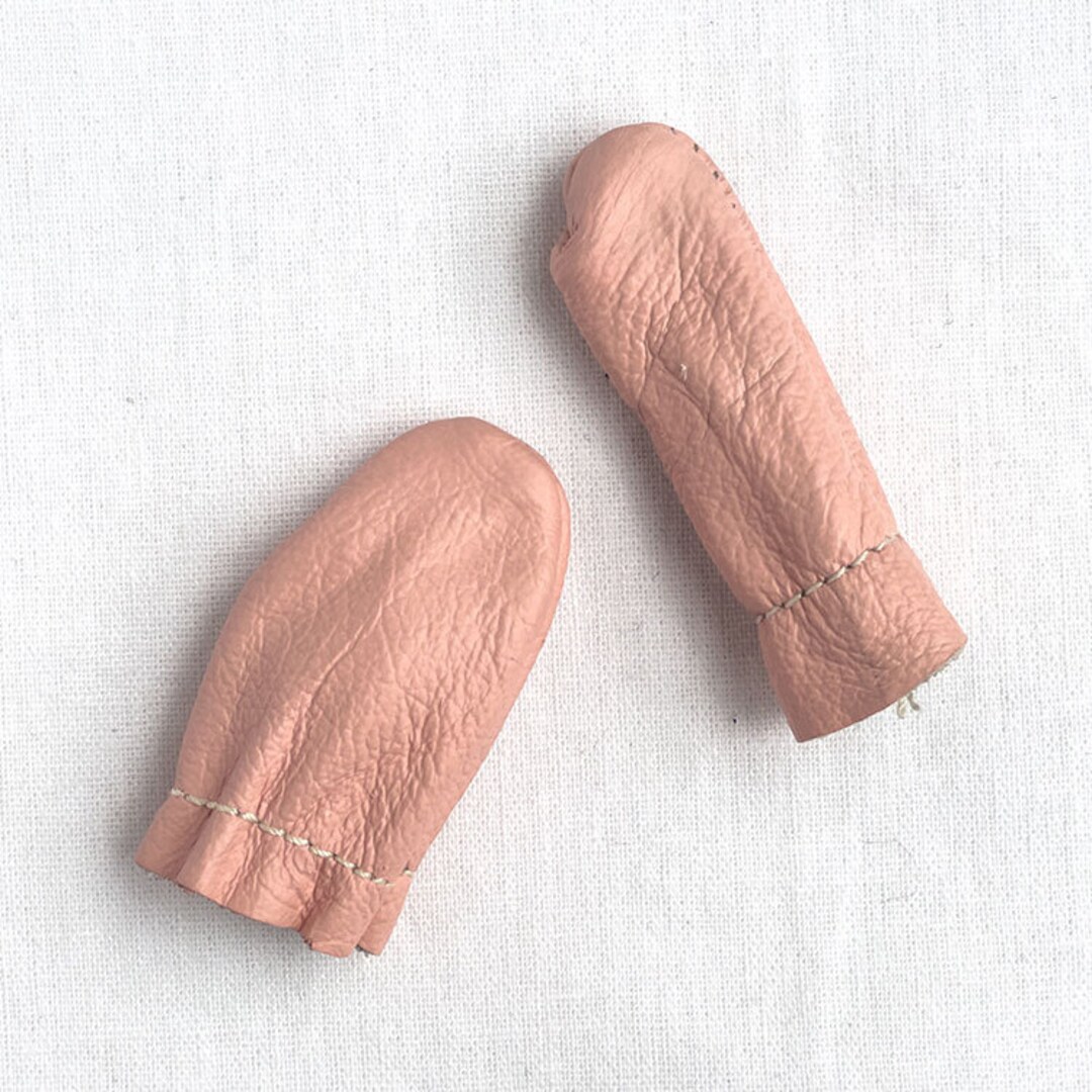 Leather Finger Caps UUYYEO Needle Felting Finger Protectors - 3 Pairs ...