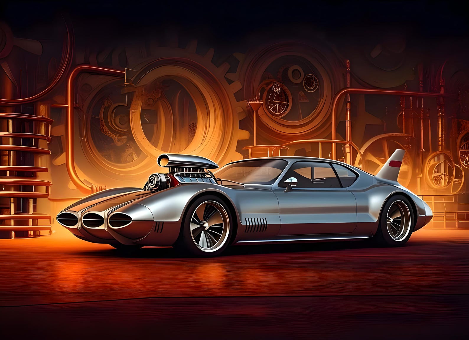 Vehicles of a Forgotten Future (concept Dream Car 25070-1) - Etsy