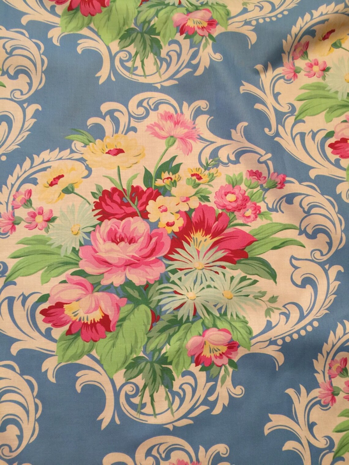 Jennifer Paganelli Blue Floral Nicole Mod Girls Sis Boom Free Spirit ...