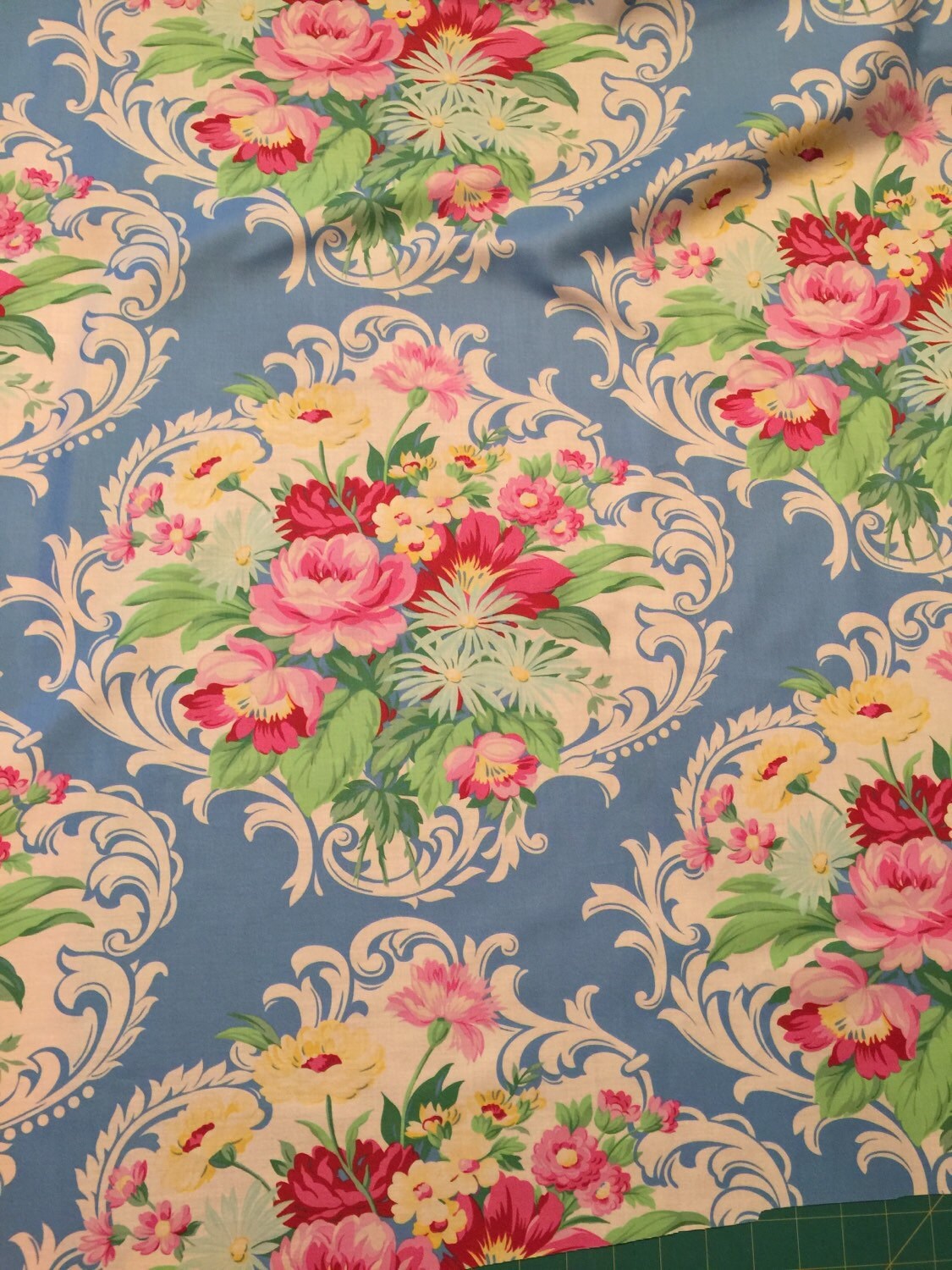 Jennifer Paganelli Blue Floral Nicole Mod Girls Sis Boom Free Spirit ...