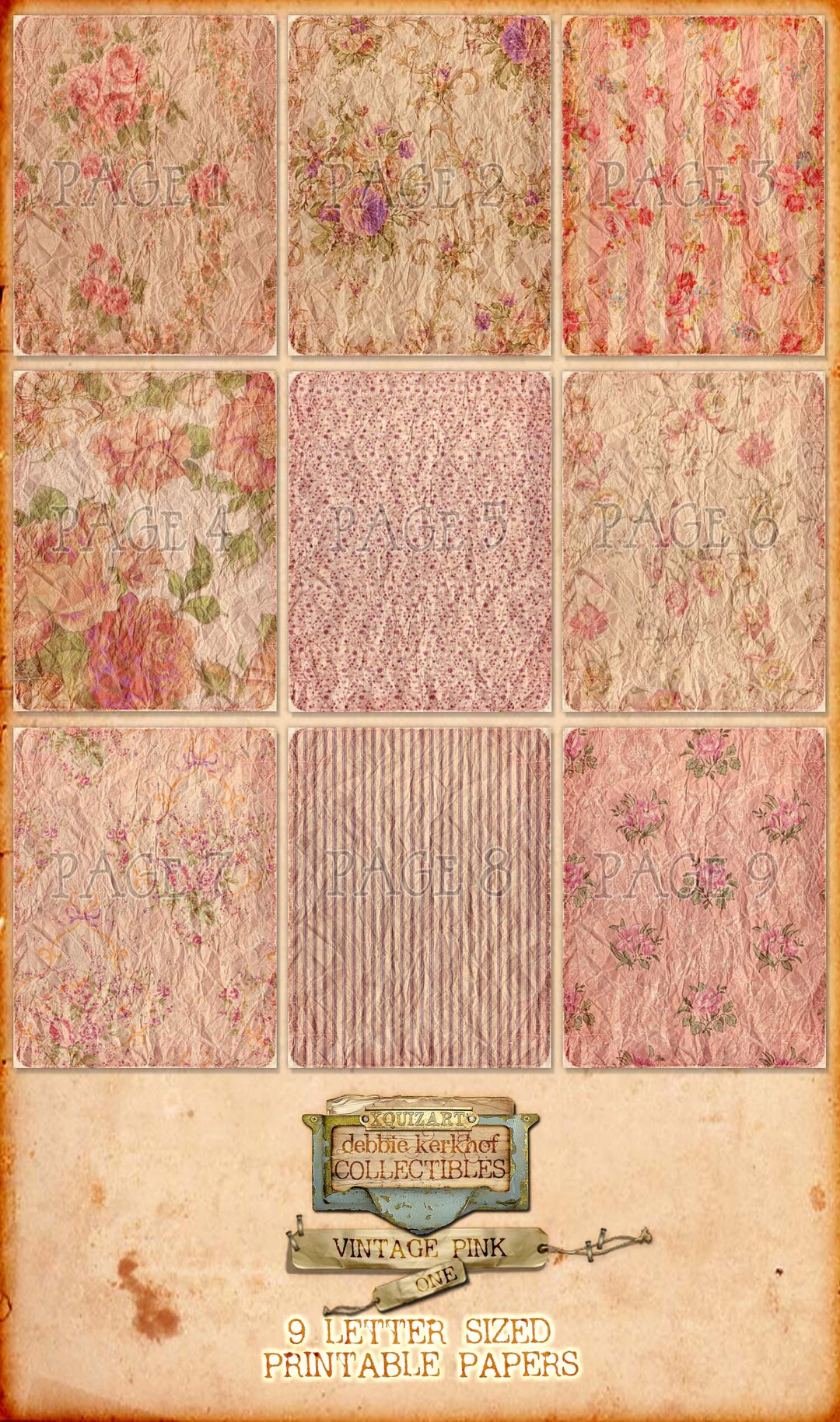 Vintage Papers Printable Digital Ephemera Xquizart Shabby Etsy vintage-papers-printable-digital-ephemera-xquizart-shabby-etsy
